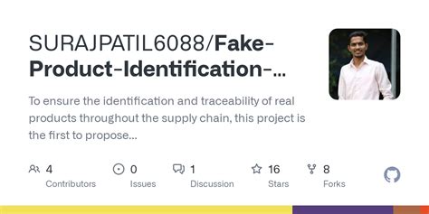 Github Surajpatil6088fake Product Identification Using Blockchain