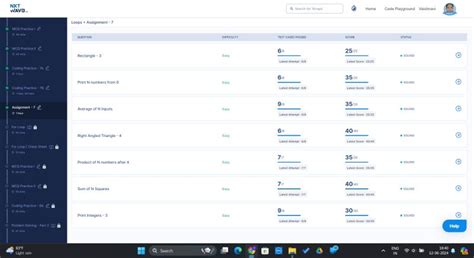 Vaishnavi Saudagar On Linkedin Assignment Loops Nxtwave Ccbp Consistency Python
