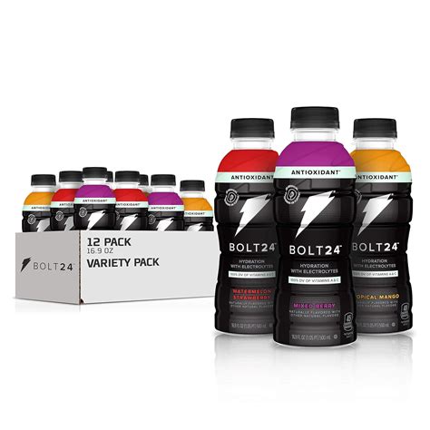 Bolt24 Antioxidant Advanced Electrolyte Drink Fueled By