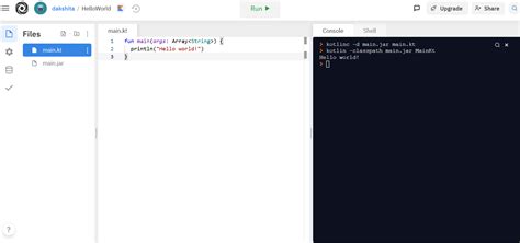 Helloworld In R Devpost