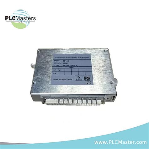 Ics Triplex T8153 Trusted Communication Interface Adapter