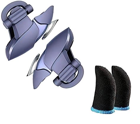 Teqneq S 6 Pubg Mobile Trigger Gaming Gamepad Sensitive Triggers L1 R1 Shooting Aim Button