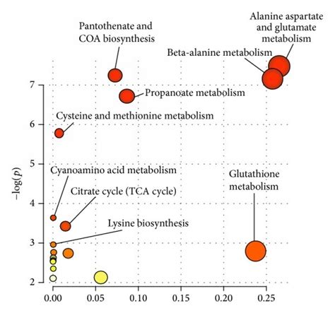 Pathway Analysis Showing All Matched Pathways According To P Values Download Scientific Diagram