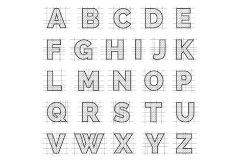 Drafting Paper Type Hand Drawn Blueprin Graphic By Vectortatu · Creative Fabrica