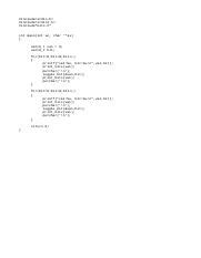 Part C Include Stdio H Include Stdint H Include Bits H Int Main Int Ac Char Av Uint T