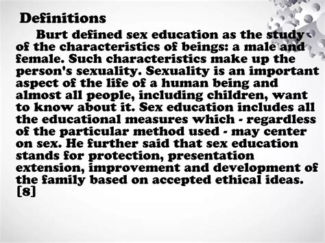 Sex Education PPT