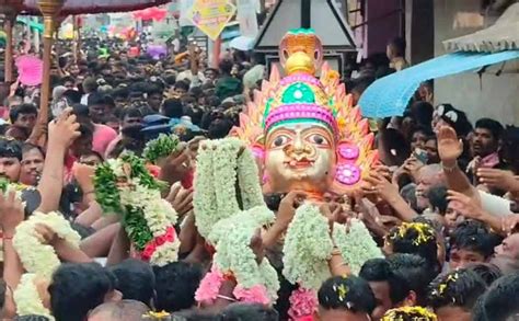 தாயின் தலையை வெட்டிய மகன் களை கட்டும் சிரசு திருவிழா