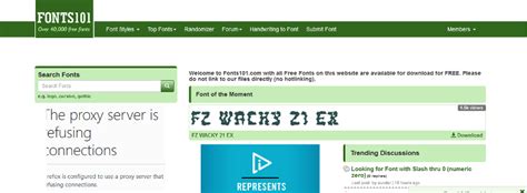 Top 20 Free Font Resources For Web Designers Templatetoaster Blog