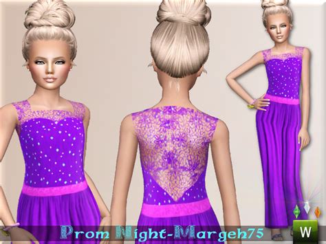 The Sims Resource Prom Night Outfit