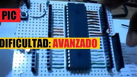 tutorial de pic16f877 electronico youtube