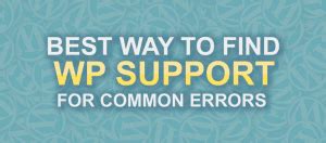 The Most Common WordPress Errors With Their Solutions WPArena