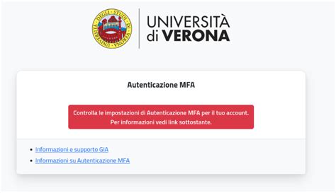 Servizi Autenticazione A Fattori Multipli Mfa Multi Factor Authentication