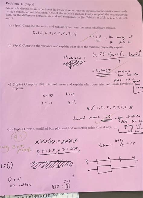 Solved Problem Pts An Article Described An Experiment Chegg Com