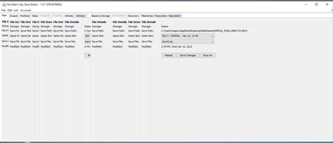 UI Glitching So Unable To Use Editor Issue Goatfungus NMSSaveEditor GitHub
