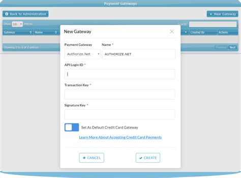 Authorize Net Integration IRIS CRM