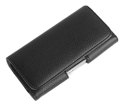 Capa Porta Celular Couro Com Clip De Cinto Tam Tela 67 Parcelamento Sem Juros