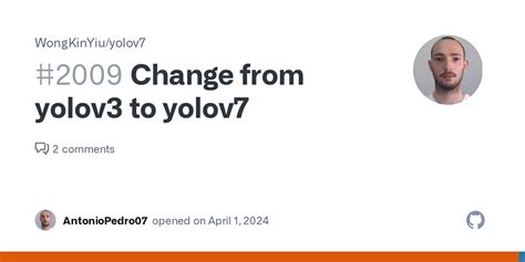 Change From Yolov To Yolov Issue WongKinYiu Yolov GitHub