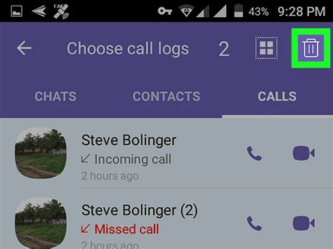 How To Delete Call History On Viber On Android 5 Steps