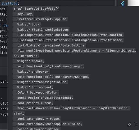 Flutter Scaffold 위젯 Appbar Body Floationactionbutton Bottomnavigationbar