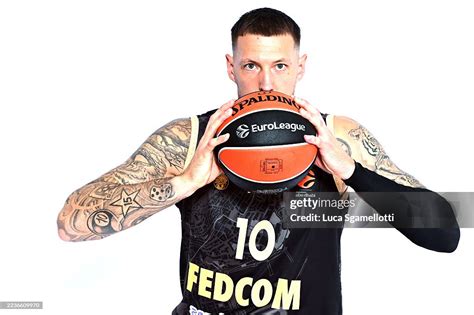 Daniel Theis 10 Of As Monaco Poses During The 2025 2026 As Monaco News Photo Getty Images