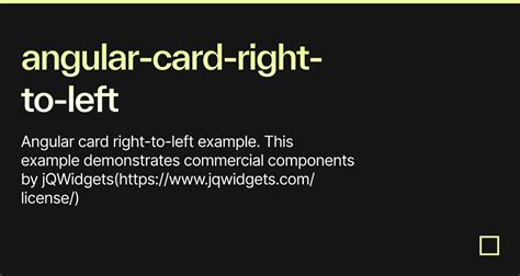 Smart Webcomponents Angular Card Examples CodeSandbox