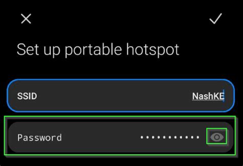 How To Setup Wi Fi Hotspot Password On Android Or IPhone