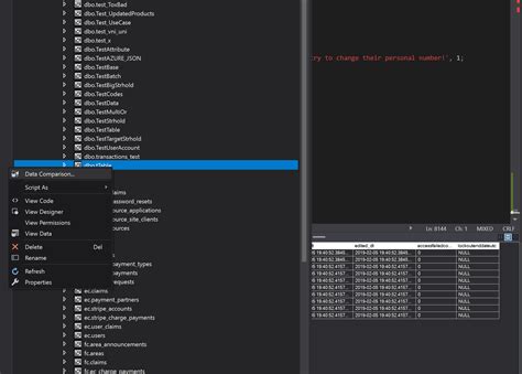 Comparing Similar Tables In Different SQL Server Databases Stack Overflow