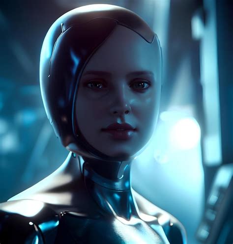 Premium Ai Image Female Android Super Girl