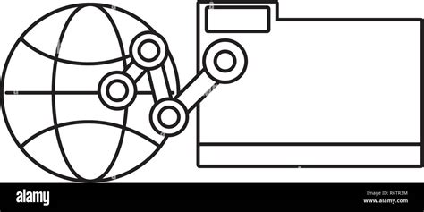 Technology Computing Support Cartoon Stock Vector Image And Art Alamy