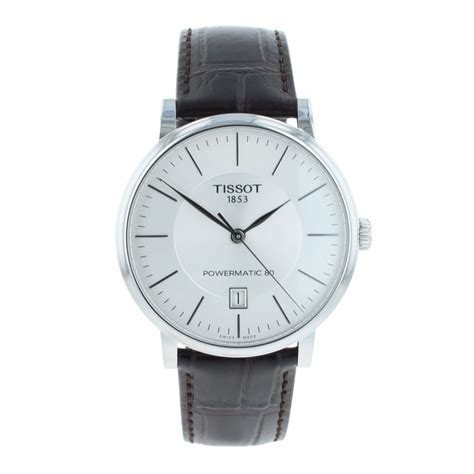 Tissot Carson Premium Powermatic 80 Watch Ref T122407a Ramsdens Jewellery