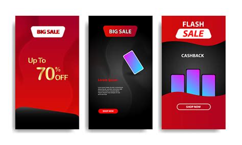 소셜 미디어 스토리 스토리 수직 웹 배너 전단지 포스터 및 브로셔를 위한 그라데이션 레드 블랙 및 생생한 보라색 색상의 수직 현대 유체 템플릿 디자인 배경 0명에 대한 스톡