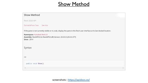 revit api dockable window in revit add ins application twentytwo