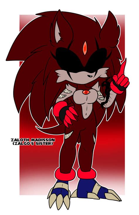 Zaloth Madisson Zalgo Tailss Sister By Multiversenovaexe On Deviantart