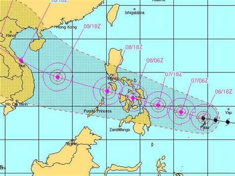 Super Typhoon Forecast To Hit The Philippines