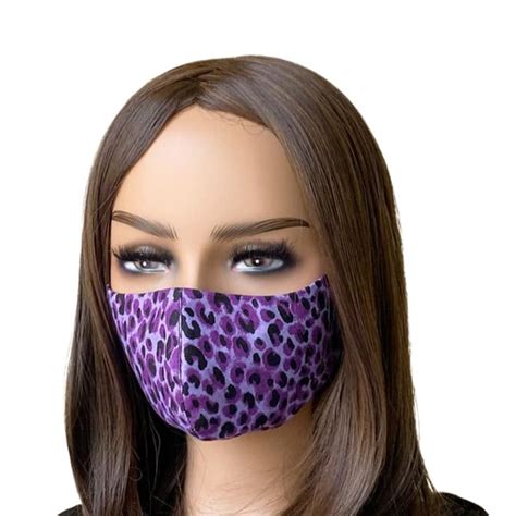 Leopard Print Mask Etsy