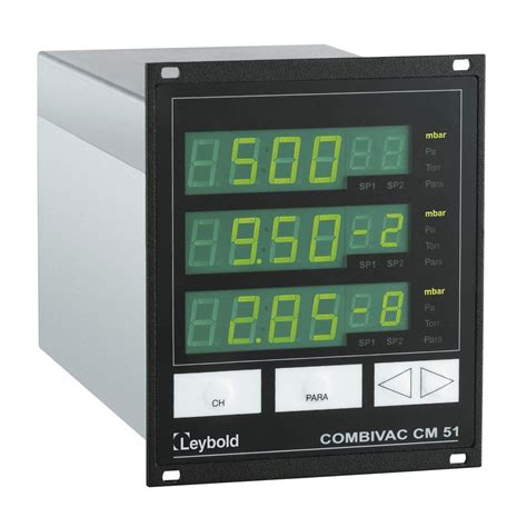 Passive Vacuum Sensor Combivac Cm 51 Rs 232 C 485 Leybold