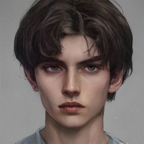 Pin De 彡𝙺𝚒𝚛𝚊𝚊𝚊 𝚆𝚘𝚘𝚍彡 En Artbreeder Rostros Humanos Retrato Digital