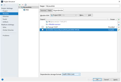 Javaweb学习笔记（一）使用intellij Idea搭建javawebintelija Idea使用 Java编译环境建立 Csdn博客