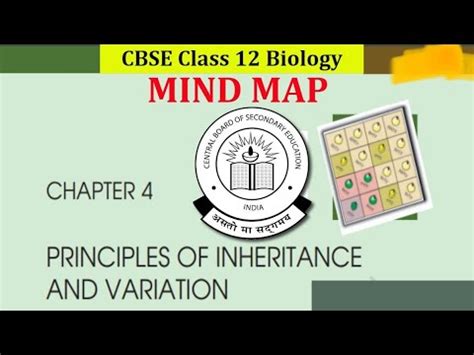 Principles Of Inheritance And Variations Oneshot Mindmap NEET2024