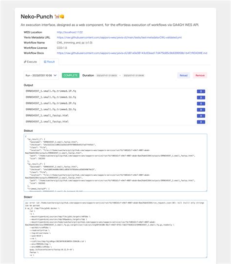 Github Sapporo Wesneko Punch An Execution Interface Designed As A