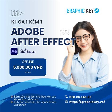 khÓa 1 kÈm 1 adobe after effect graphic key