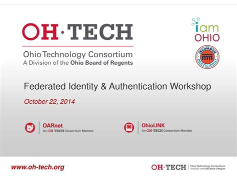 Ppt Federated Identity And Authentication Workshop Powerpoint Presentation Id 5987670