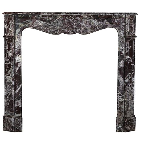 Small 19th Century Antique Marble Fireplace Surround For Sale At