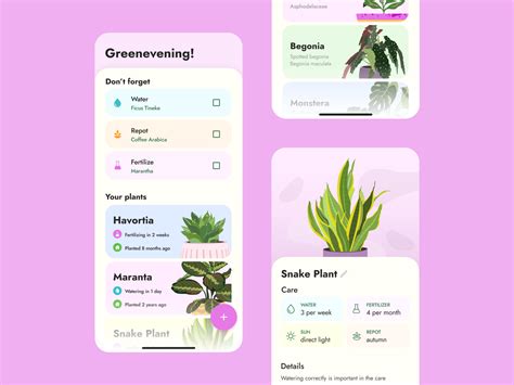 Plant Care Flutter App By Alesia Trunova For TechWings On Dribbble
