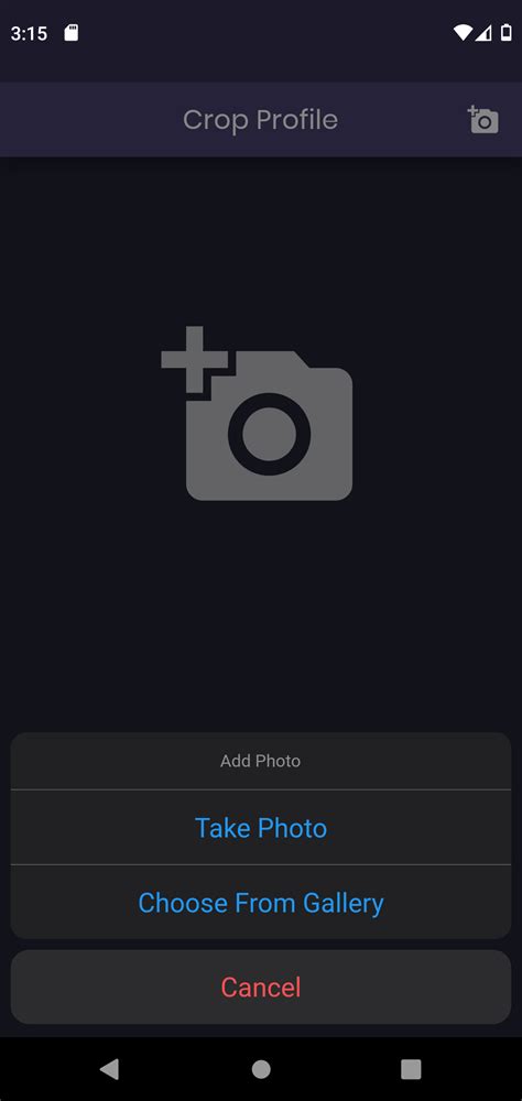 GitHub Fcraveiro Flutter Profile Picker Cropper Demo De Uso Dos Packages Image Picker Image