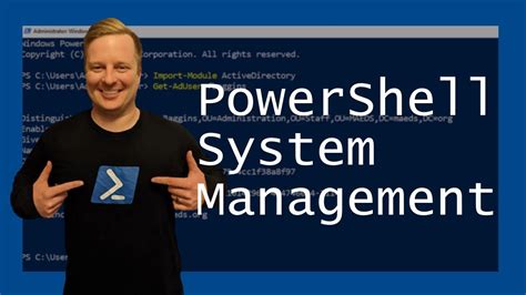 Powershell System Management Youtube