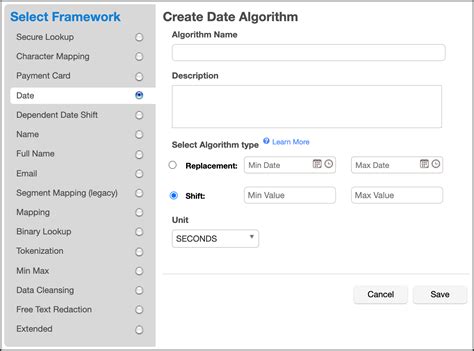 Date Shift Delphix Masking Documentation