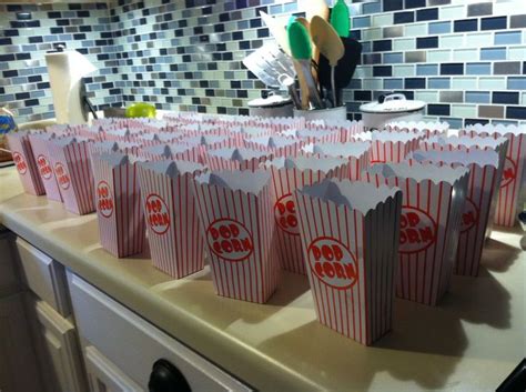 Popcorn Station Containers