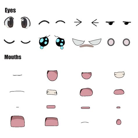 Azumanga Daioh Facial Expressions Collection Template Razudaioh
