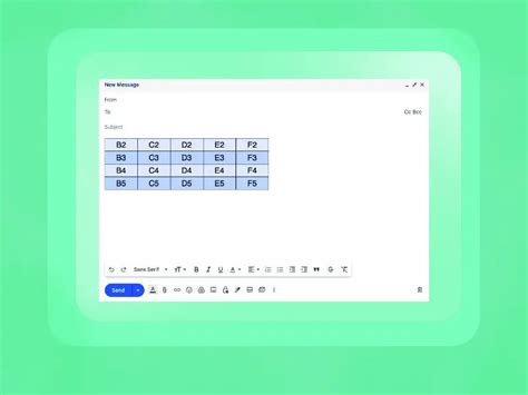 Insert A Table In Gmail The Techie Senior